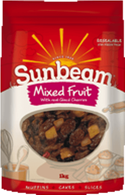 Download Sunbean Mixed Fruit - Sunbeam Mixed Fruit 1kg PNG Image with ...