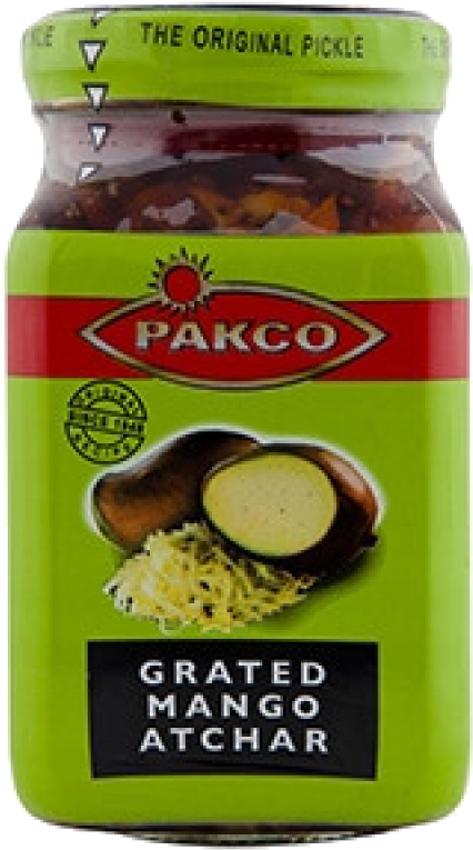 Download Green Mango - Pakco Grated Mango Atchar 400g PNG Image with No ...