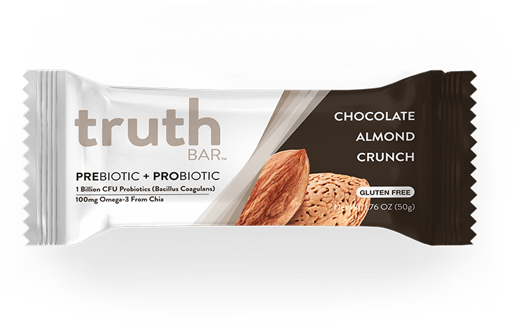 Download Chocolate Almond Crunch Truth Bar - Truth Bar Probiotic PNG ...