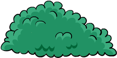 Cartoon Bush Png - Free Transparent PNG Download - PNGkey