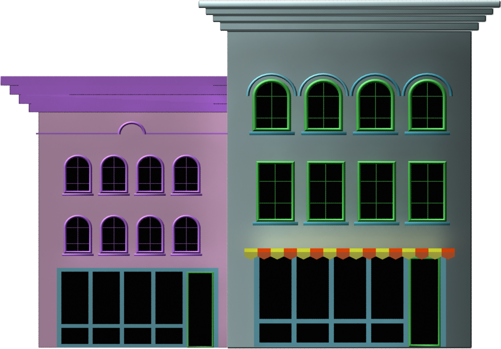 Download Cartoon Buildings Png - Cartoon Png Buildings PNG Image with ...
