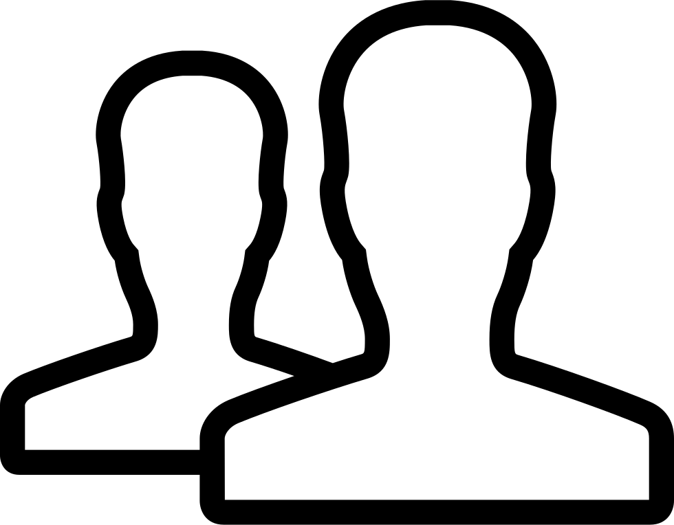 Download Heads Two People Comments - Two People Icon PNG Image with No ...