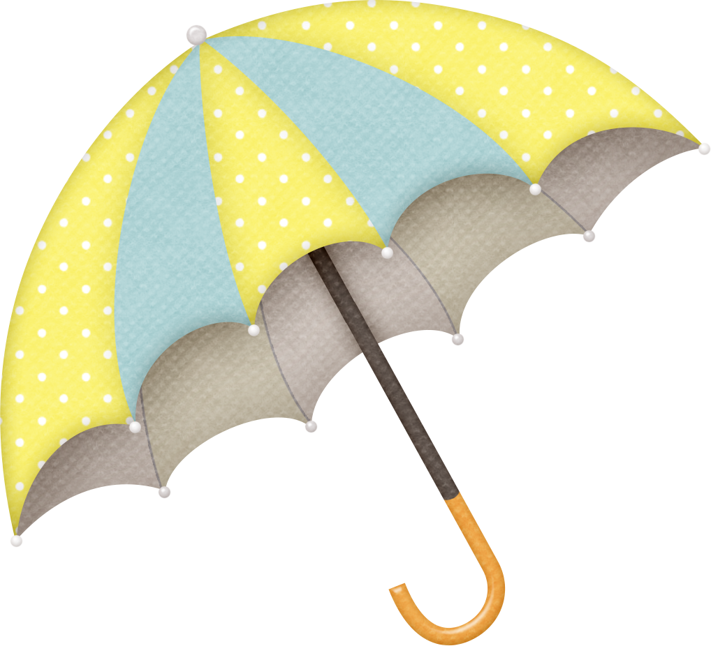 B * * Rain - Cute Umbrella Clip Art - Free Transparent PNG Download ...