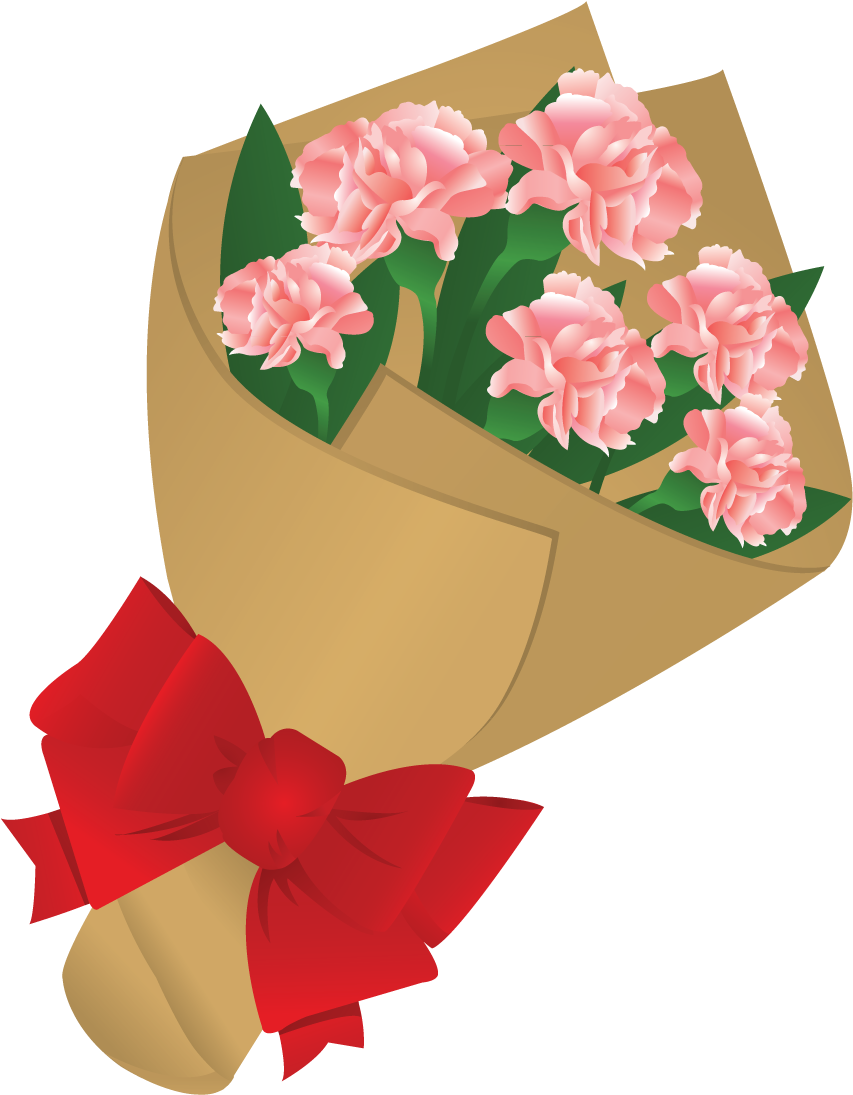 Download Bouquet Clipart Valentine Rose - Clip Art For Mothers Day Png ...