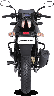 Download Bajaj Pulsar180 - Pulsar 220 Back View PNG Image with No ...