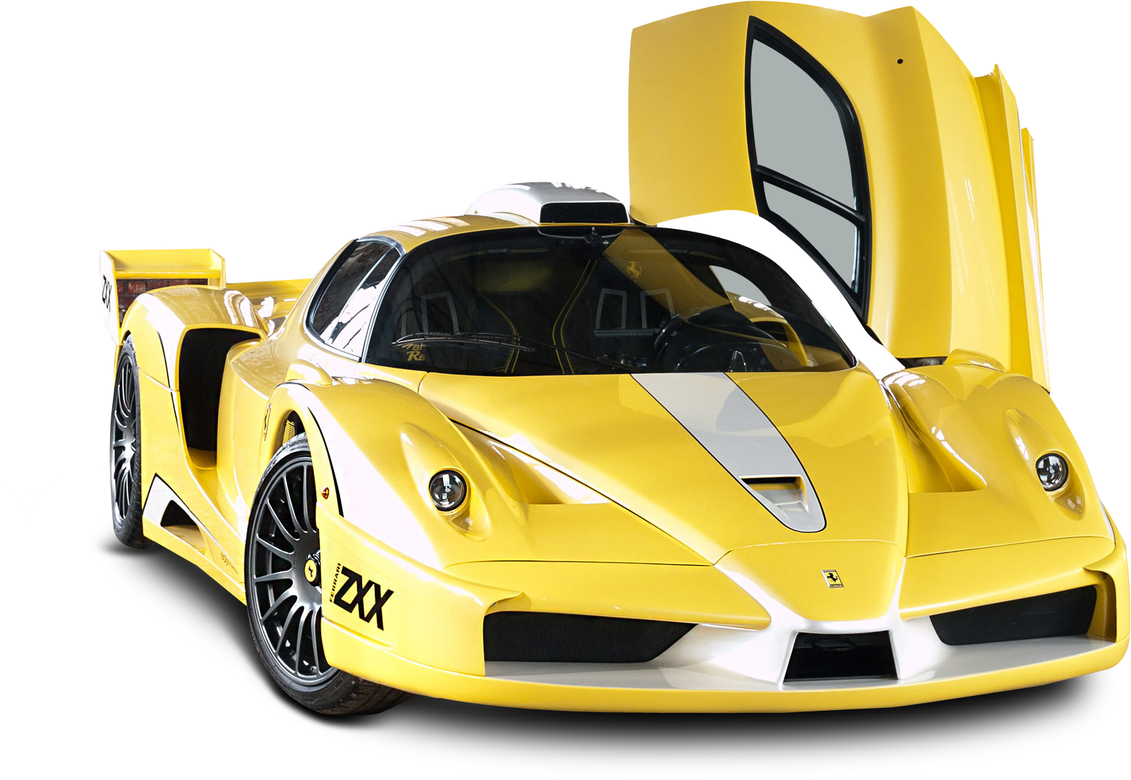 Download Yellow Ferrari Enzo Edo Car Png Image - Maserati Mc12 In ...