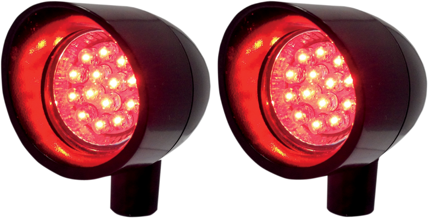 Download Turn Signals & Marker Lights - Vizor Lights V5201r Small Red ...