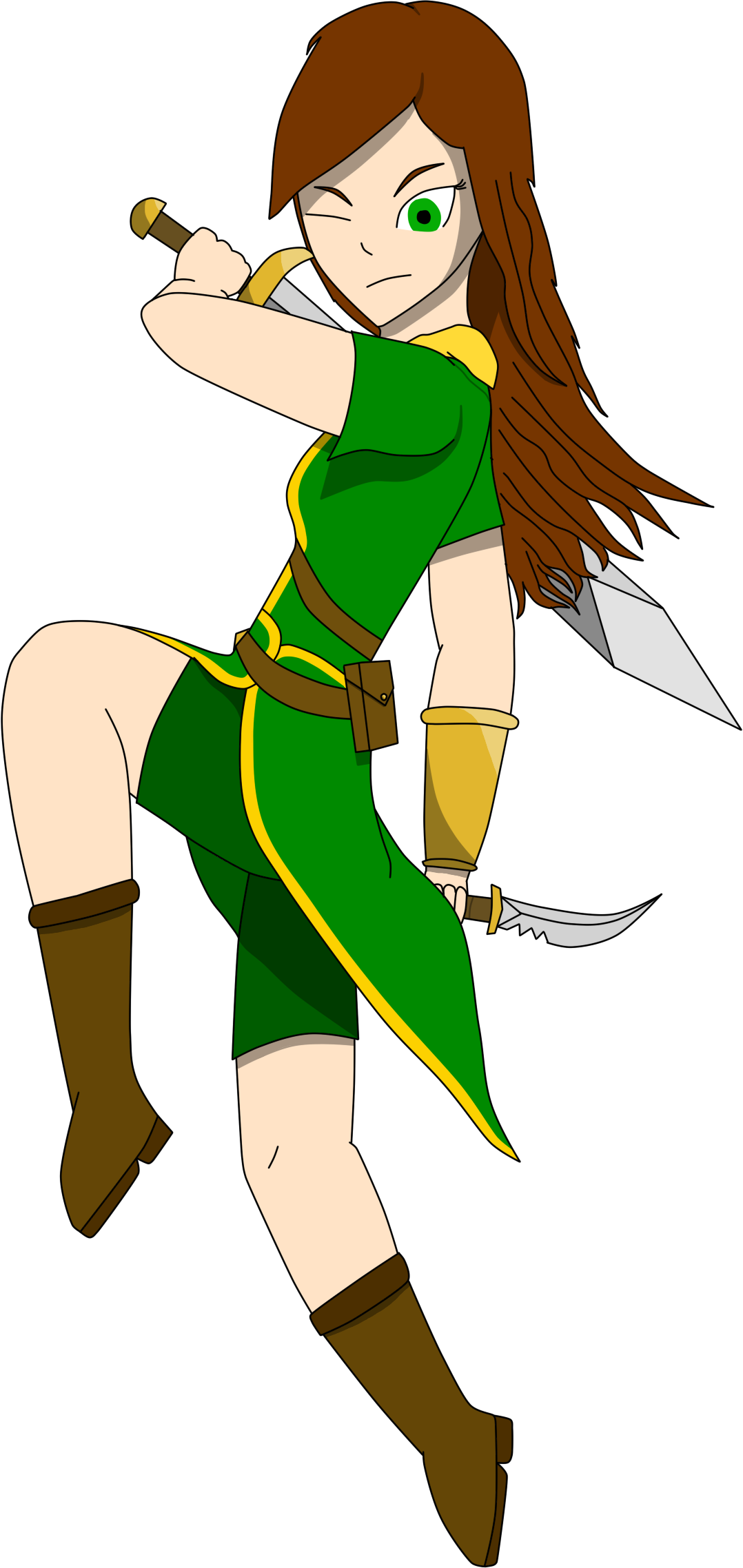 Golden Soul Meri - Cartoon - Free Transparent PNG Download - PNGkey