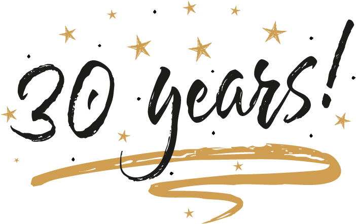 Download Thank You For 30 Amazing Years - 30 Years Calligraphy PNG ...