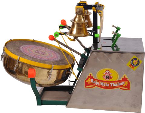 Download Raja Mela Thalam - Temple Drum Bell PNG Image with No ...