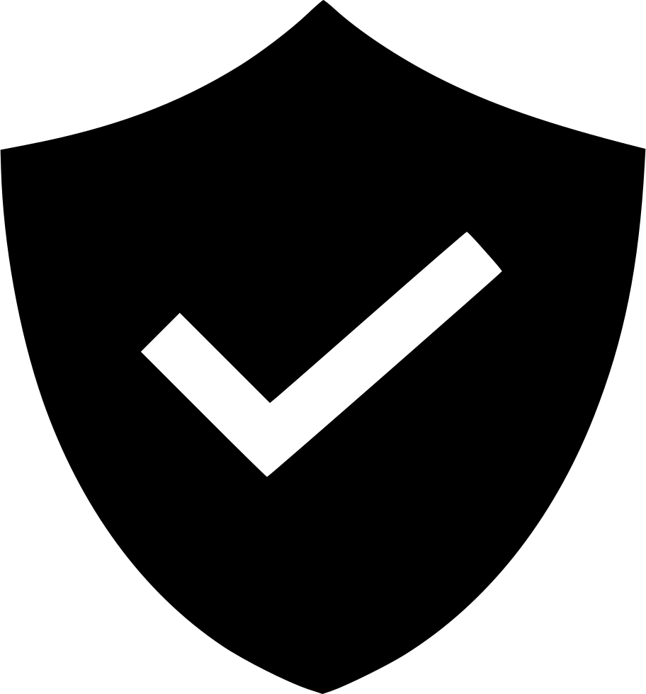 Download Shield Check Mark Rubber Stamp - Check Mark PNG Image with No ...
