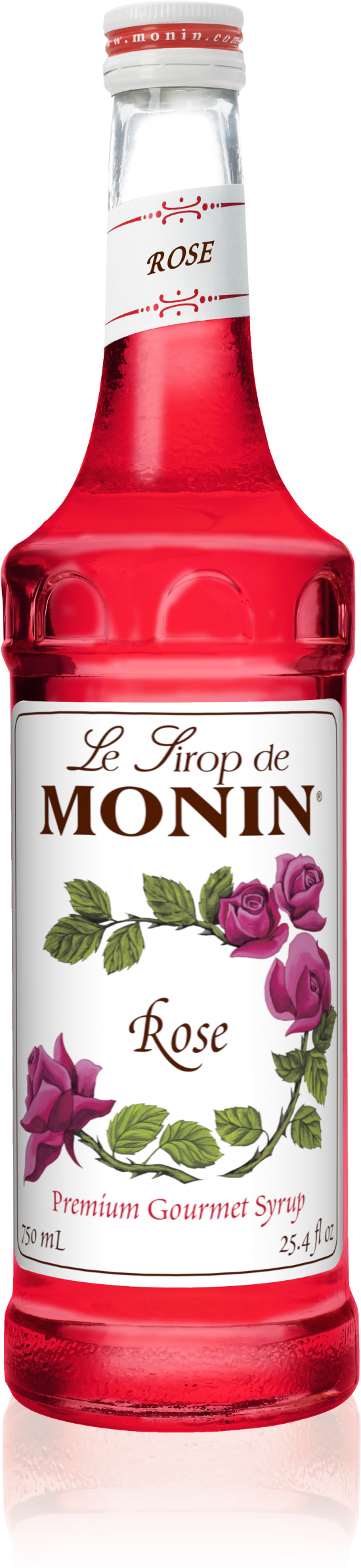 Download 750 Ml Rose Syrup - Monin Rose Syrup 750 Ml PNG Image with No ...