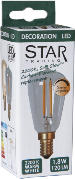 Download Led Lamp E14 St38 Soft Glow Dimmable - Star E14 Small Edison ...