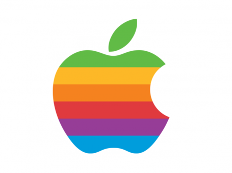 Download Rainbow Apple Logo PNG Image with No Background - PNGkey.com