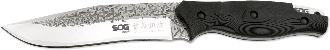 Download Specifications - Sog Forge With Leather Sheath PNG Image with ...