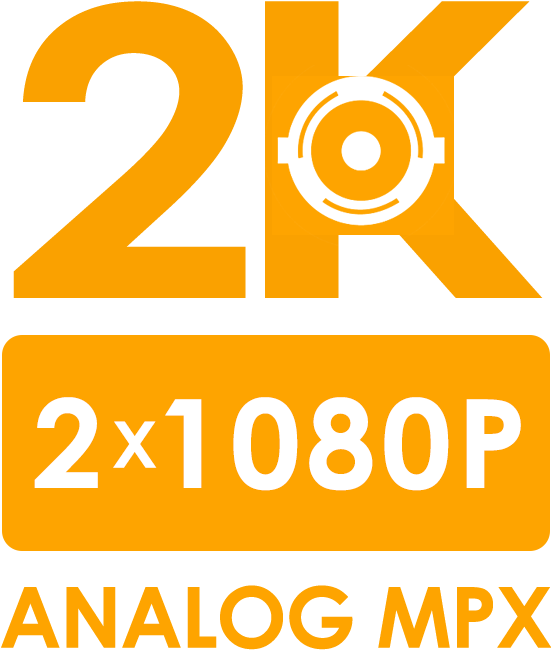 Download 1080p Security Cameras Use A 2mp Image Sensor - 2k Hd Logo PNG ...