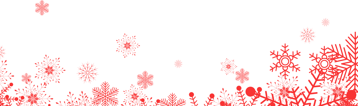 Share Discounts - Christmas Header And Footer - Free Transparent PNG ...
