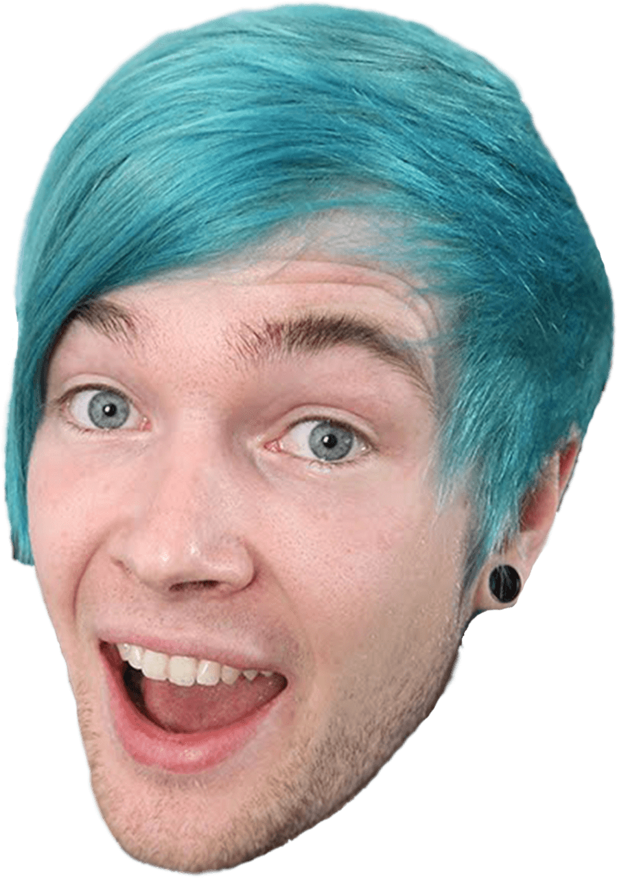 Download Dantdm Blue Hair - Dantdm Png PNG Image with No Background ...