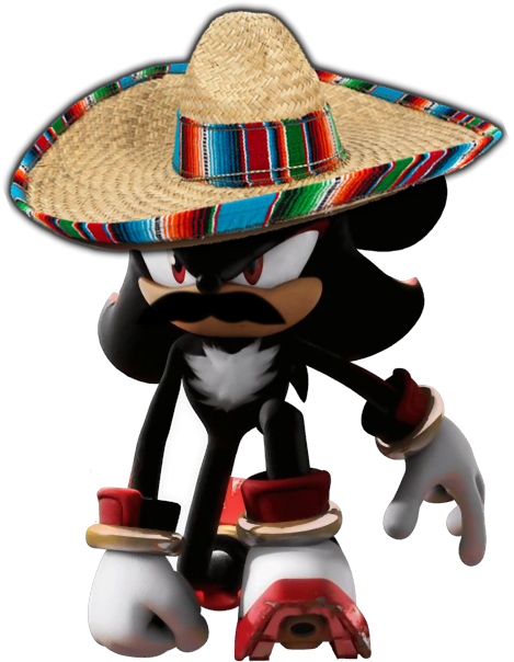 Shadow The Hedgehog Hat