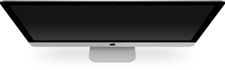 Slider-imac - Computer Monitor Top View - Free Transparent PNG Download ...