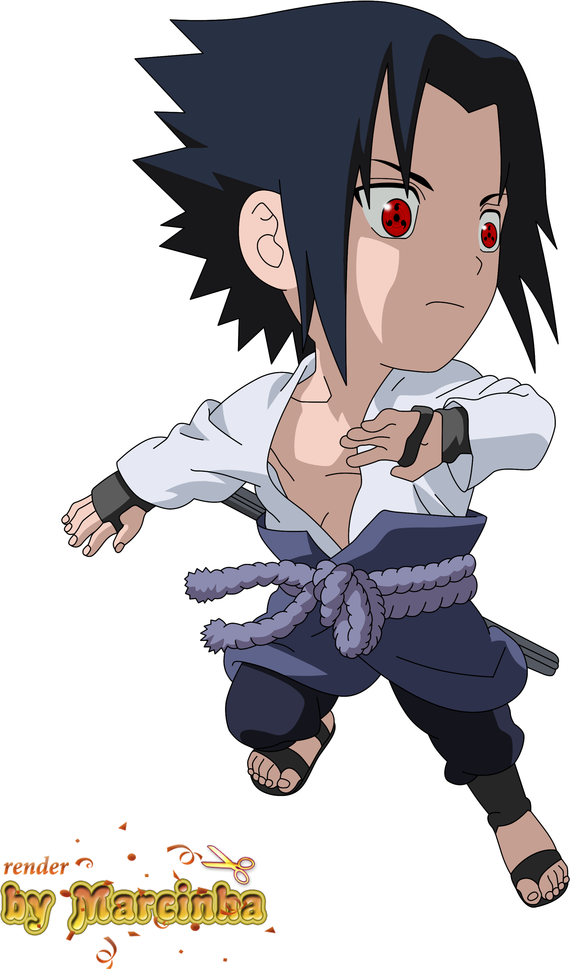 Sasuke Sharingan Render