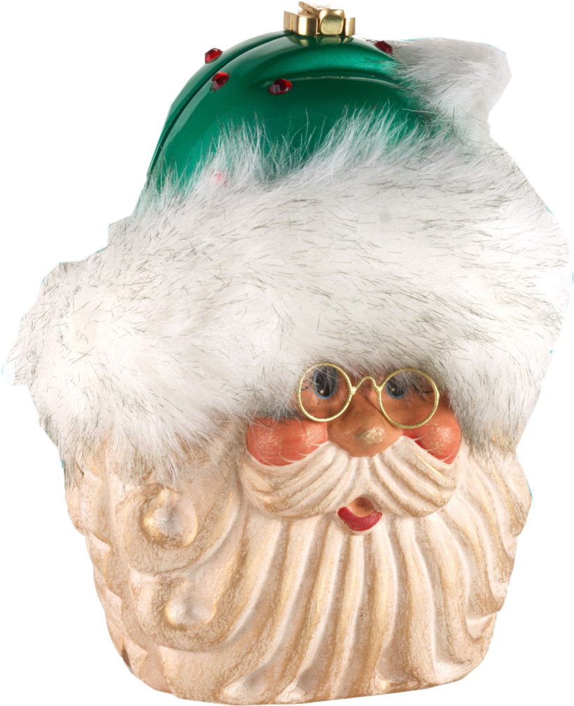 Download Santa Beard Transparent - Santa Claus Clutch PNG Image with No ...