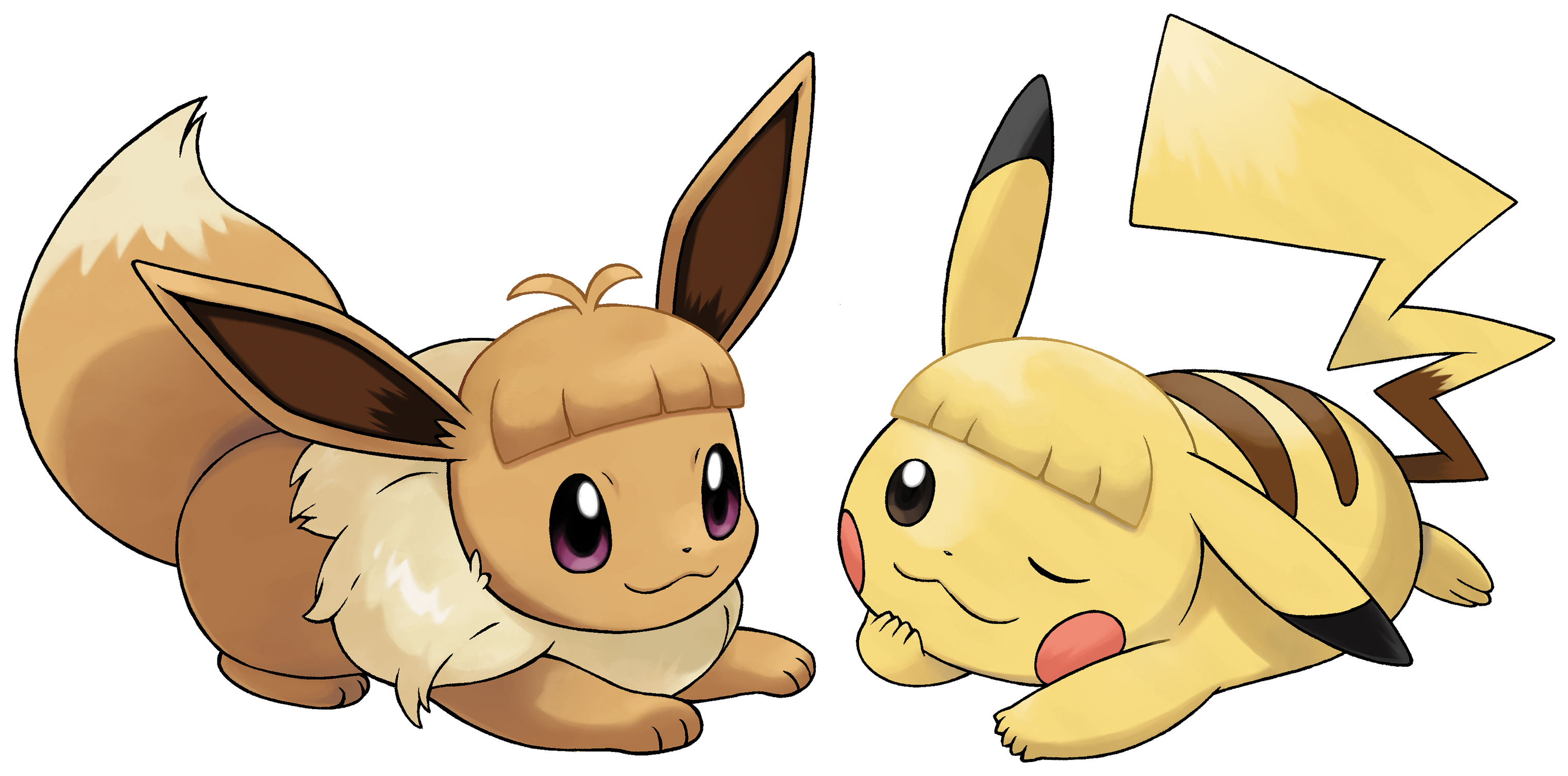 Let's Go, Pikachu And Let's Go, Eevee - Free Transparent PNG Download ...
