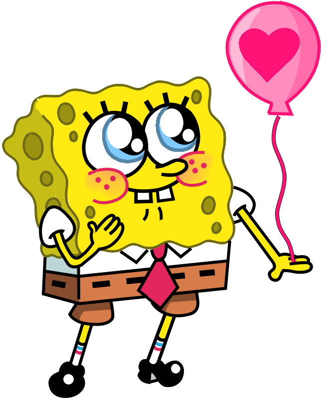Scared Spongebob Png Image Download - Spongebob Squarepants In Love ...