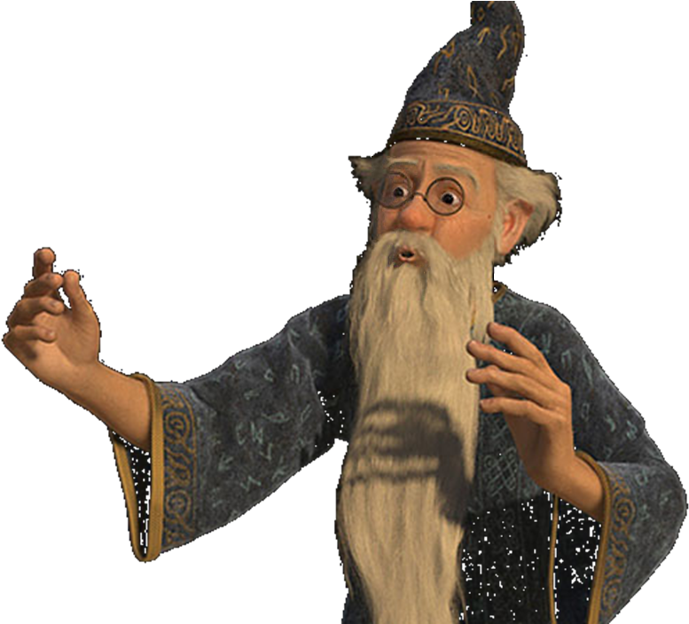 Merlin From Shrek The Third - Character - Free Transparent PNG Download ...