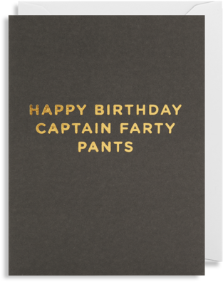 Download Happy Birthday Captain Farty Pants - Hardcover Journal PNG ...