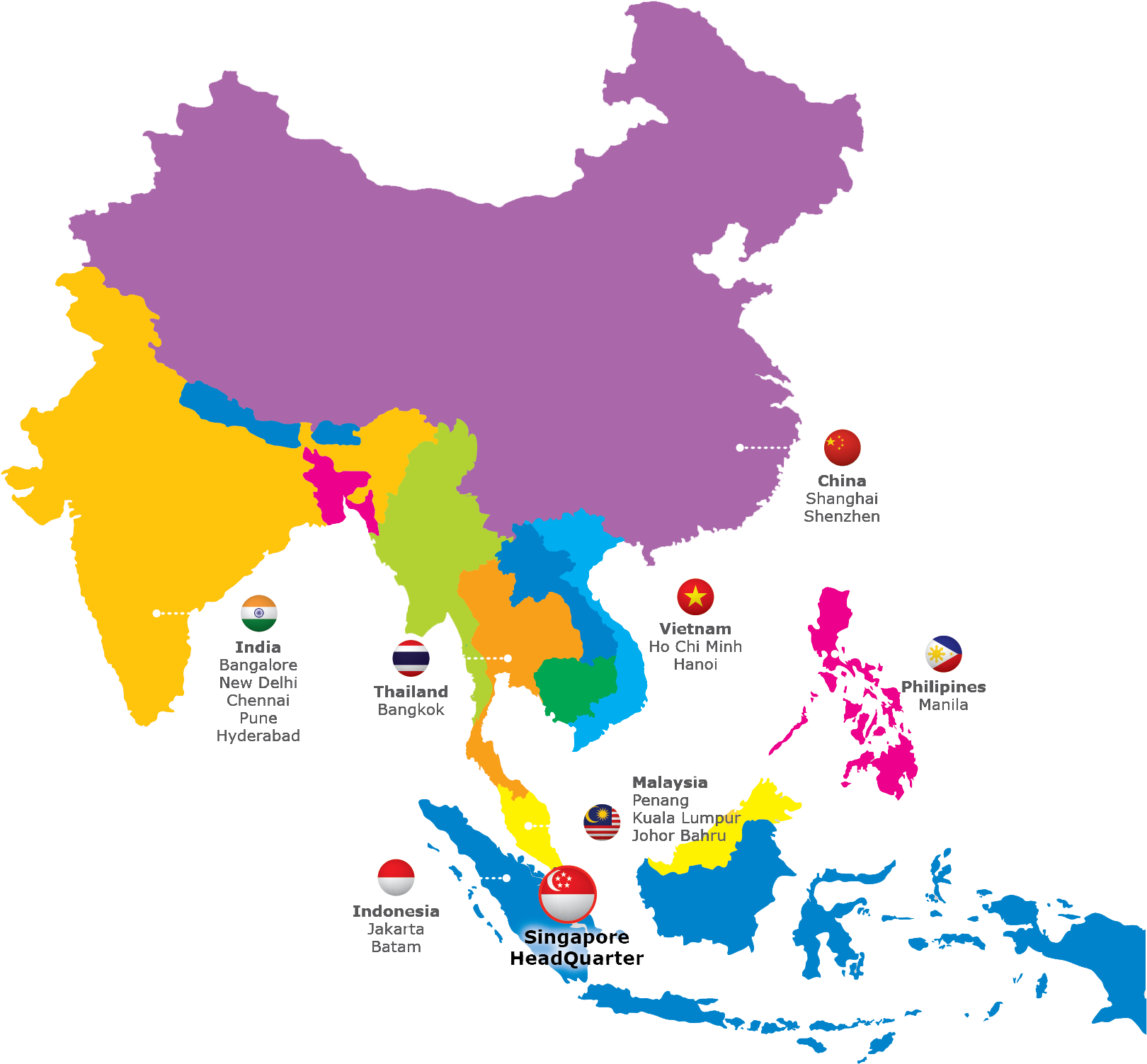 Creative Contact Form - East Asia Map Vector - Free Transparent PNG ...