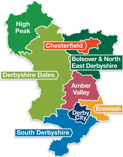 Download Map - Derbyshire County Map PNG Image with No Background ...
