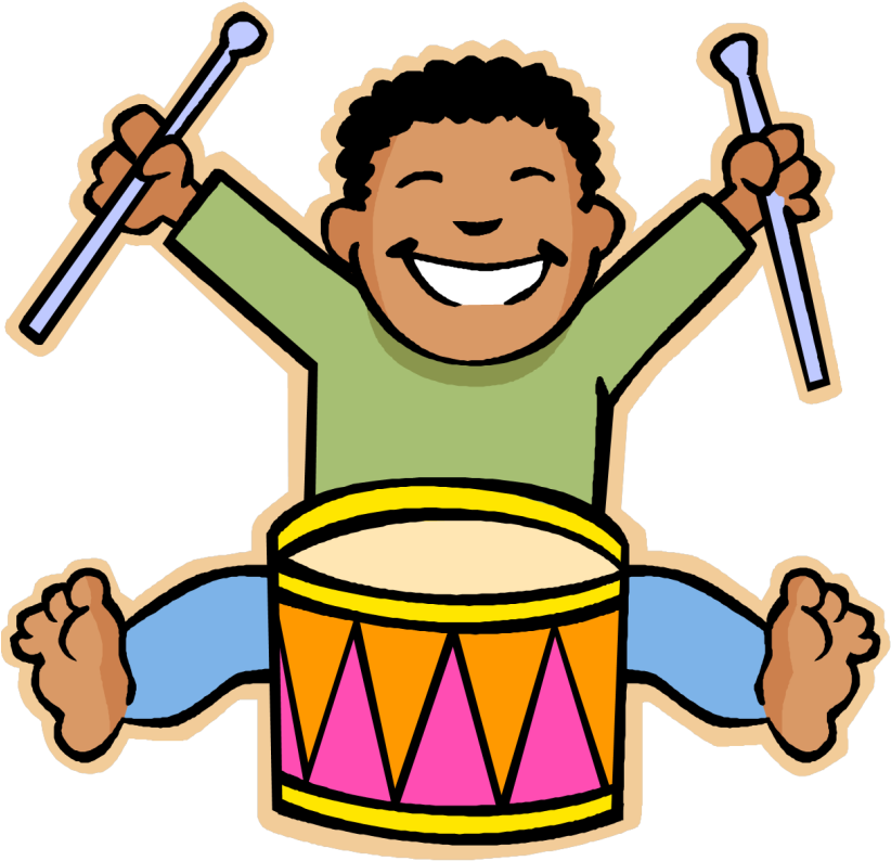 Kids Playing Music Clip Art
