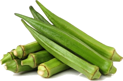 Ladyfinger - Okra - Free Transparent PNG Download - PNGkey