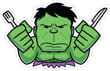 Hulk Transparent Png Sticker - Hulk Cartoon Transparent - Free ...