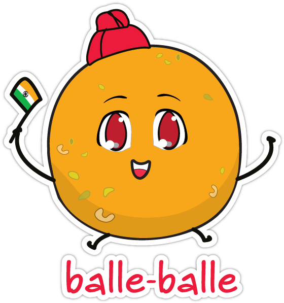 Download Boondi Laddoo, Round Sweets Made With Flour, Minced - Stickers ...