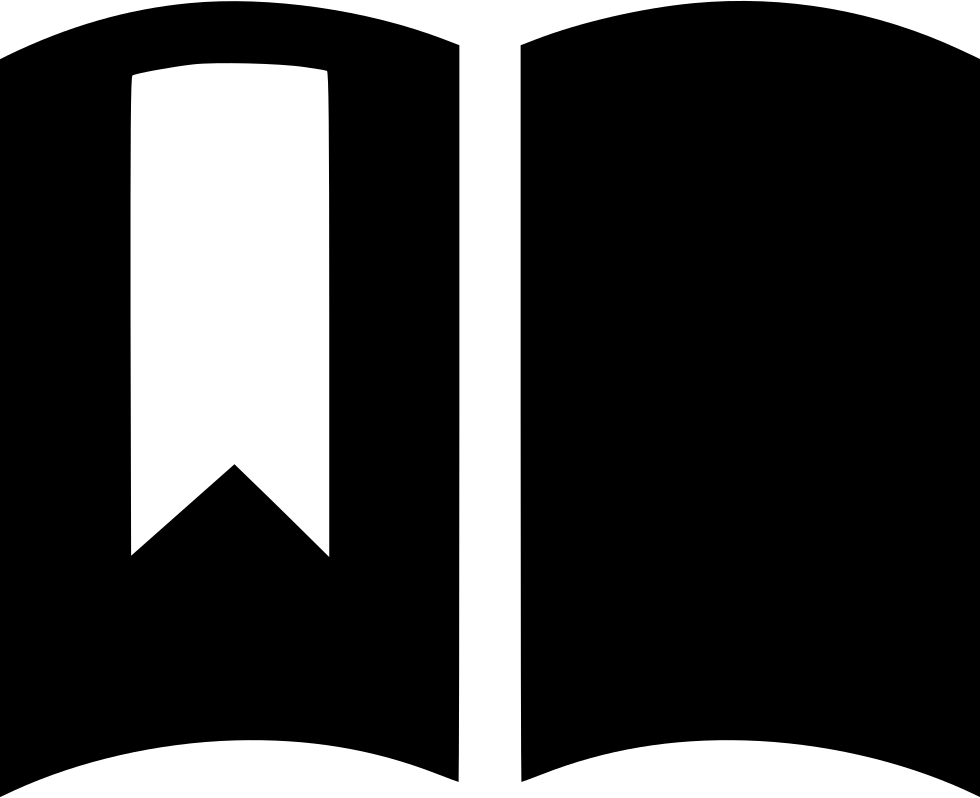 Download Open Book Mark Bookmark Comments - Sign PNG Image with No ...