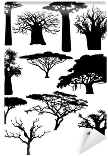 Various African Trees And Bushes - African Trees - Free Transparent PNG ...