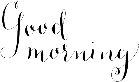 Download Good Morning Png Photo - Good Morning Transparent Background ...