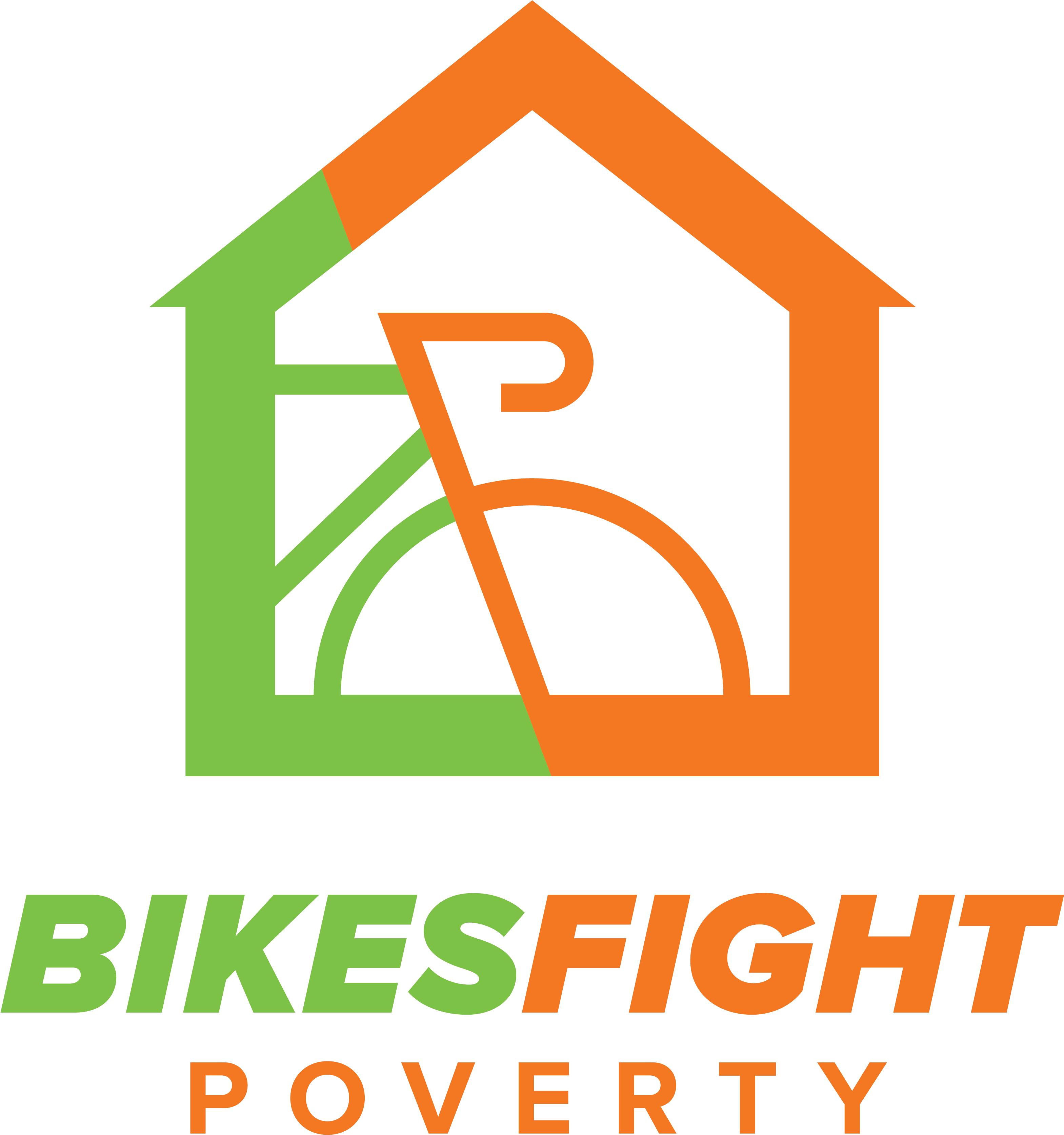 Download Bikes Fight Poverty Logo Centered - 1mission Bikes Fight ...