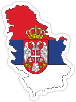 Free Blank Sticker Png - Serbia Flag And Name - Free Transparent PNG ...