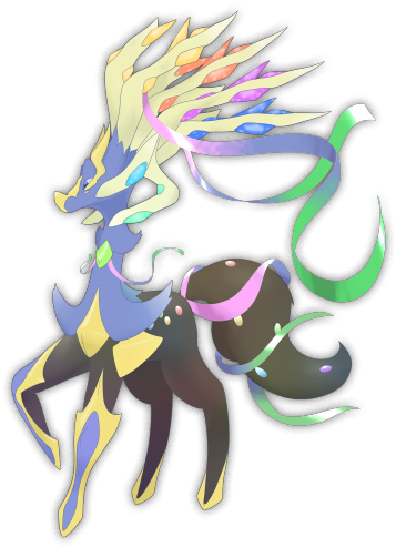 Download Image Gallery Mega Xerneas - Illustration PNG Image with No ...