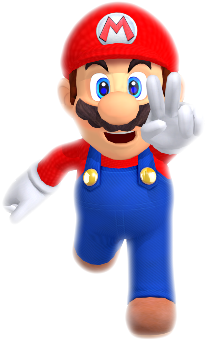 Download Mario 64 Me 64 Winning Artwork Hd Render By Supermariojumpan ...