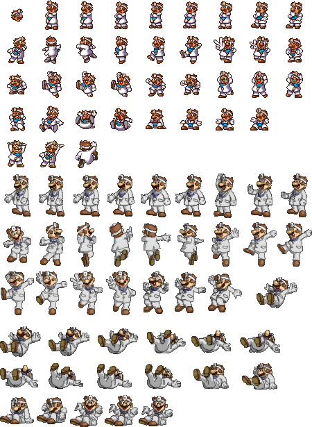 Download Dr - Mario - Dr Mario 64 Sprites PNG Image with No Background ...