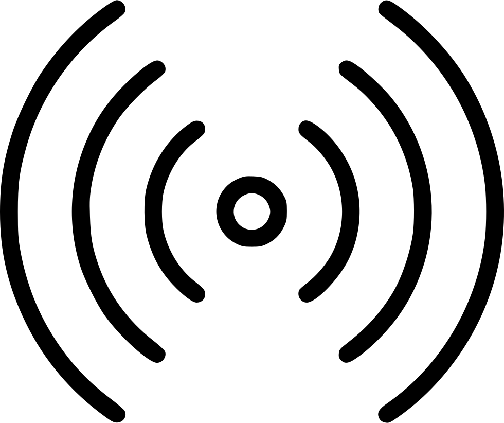 Connection Signal Wifi Radio Waves Antenna Wireless - Radio Signal Png ...