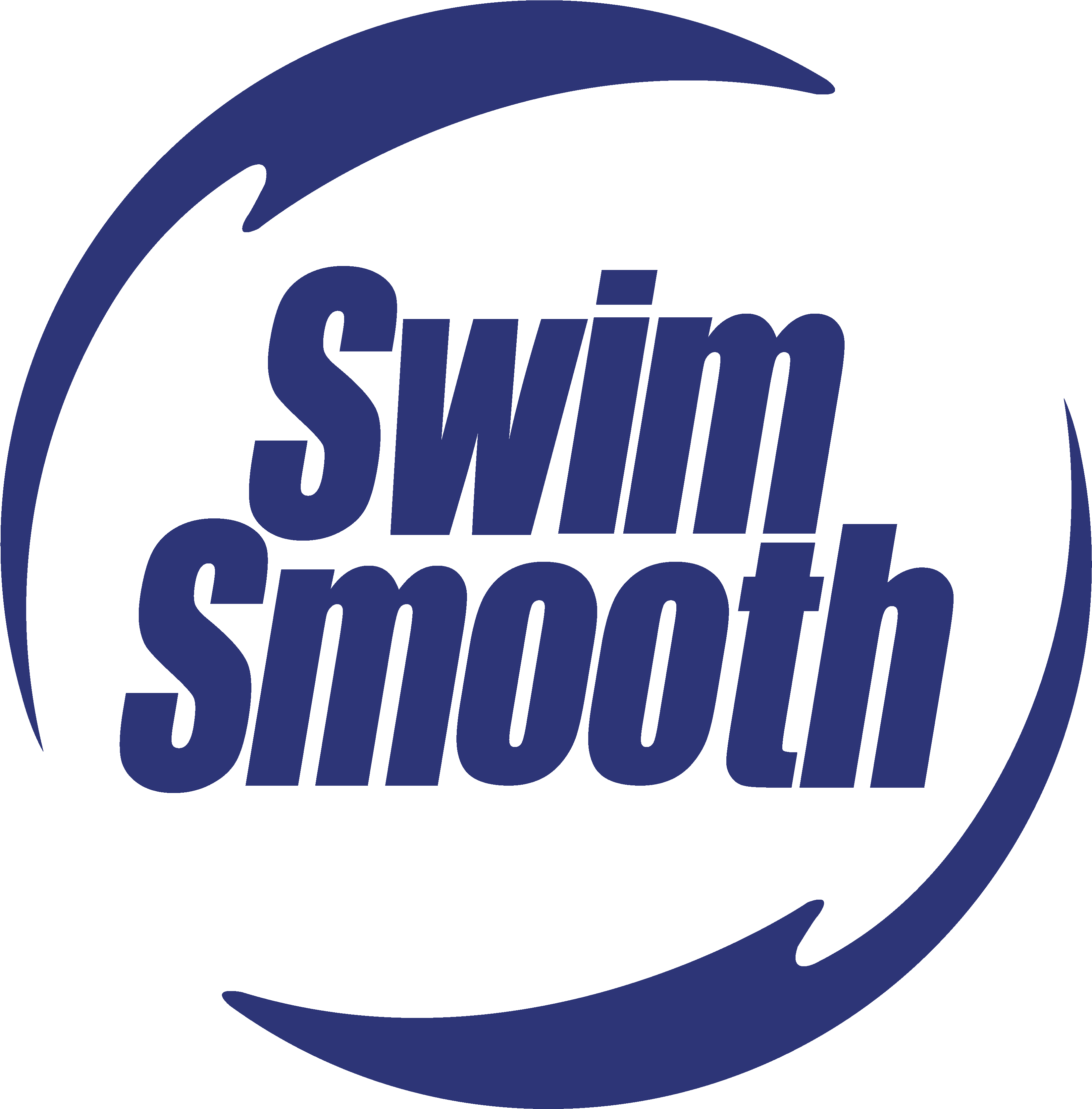 Download Swim Smooth Logo Mono Blue - Swim Smooth PNG Image with No ...