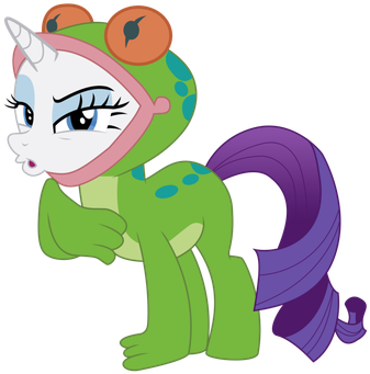 Download [vector] Rarity As Frog - Rarity Frog PNG Image with No ...