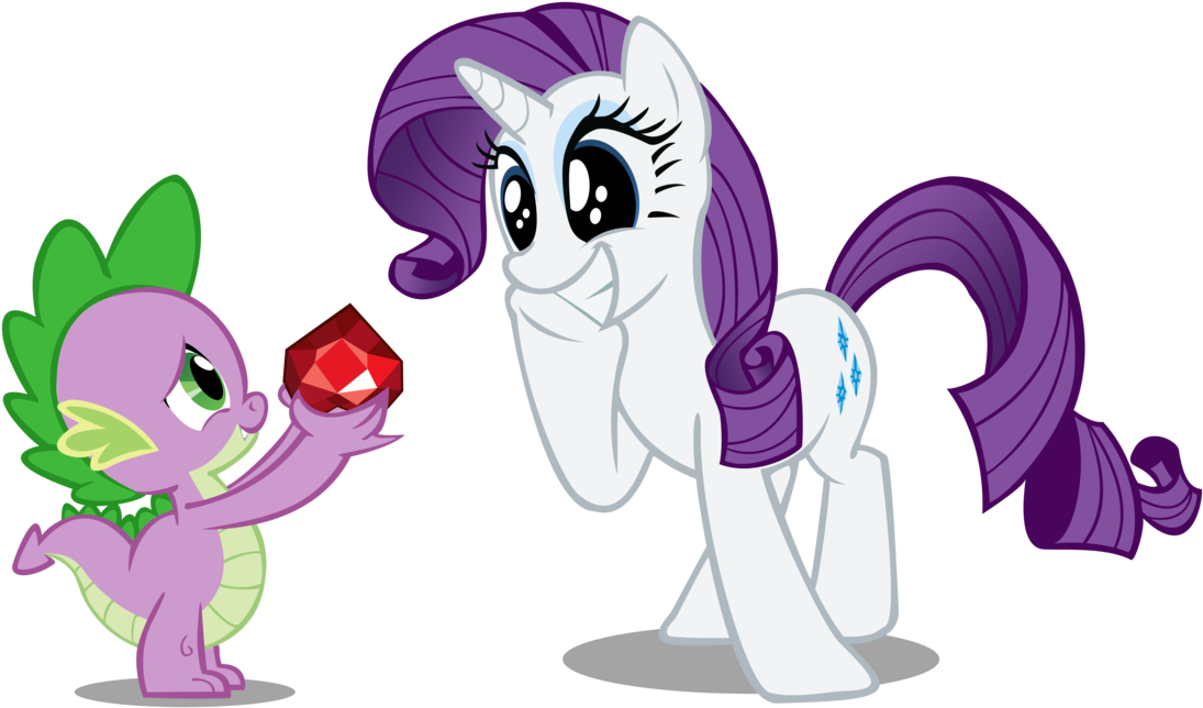 Download My Little Pony Friendship Is Magic Rarity And Spike - My ...