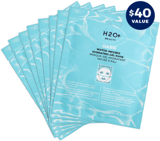 Download Oasis Hydrating Gel Mask 8 Pack - H2o Plus Oasis Water-infused ...
