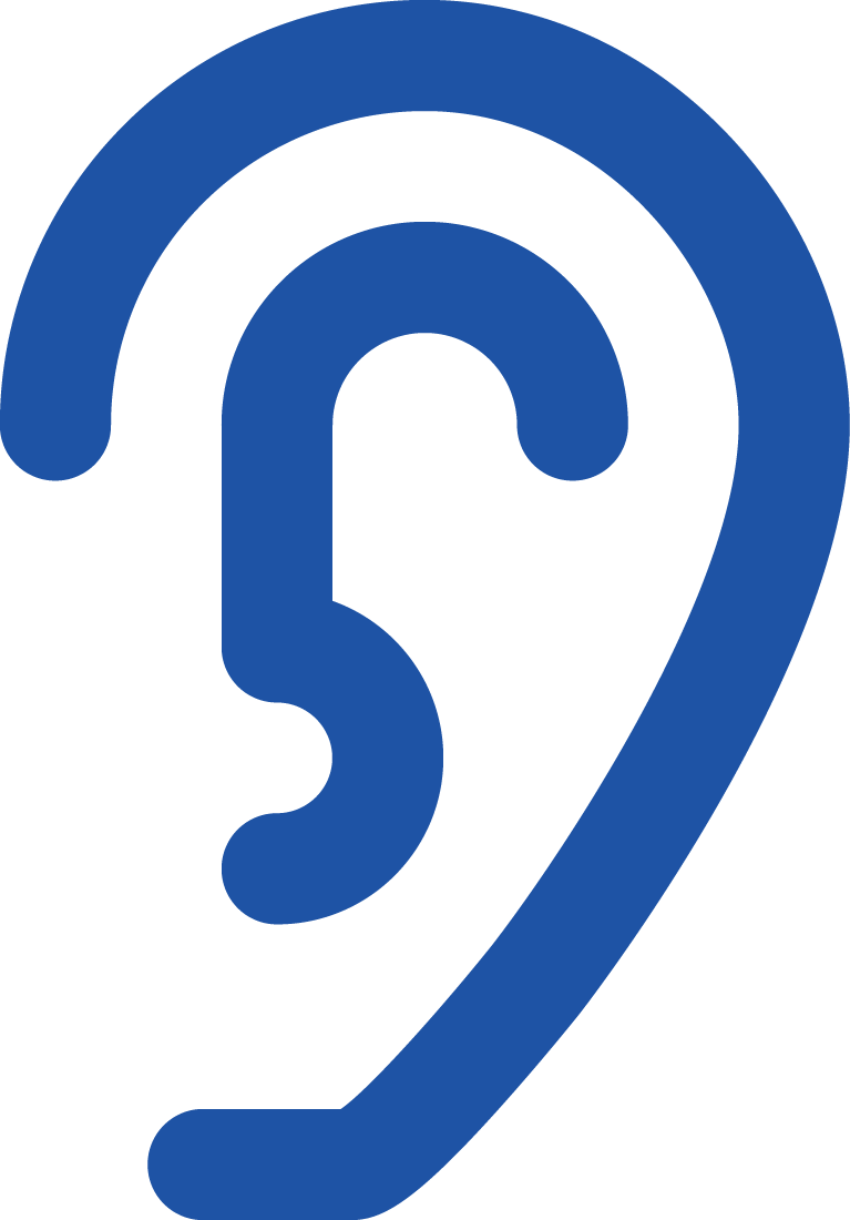 Download Compliance - Blue Ear Icon Png PNG Image with No Background ...